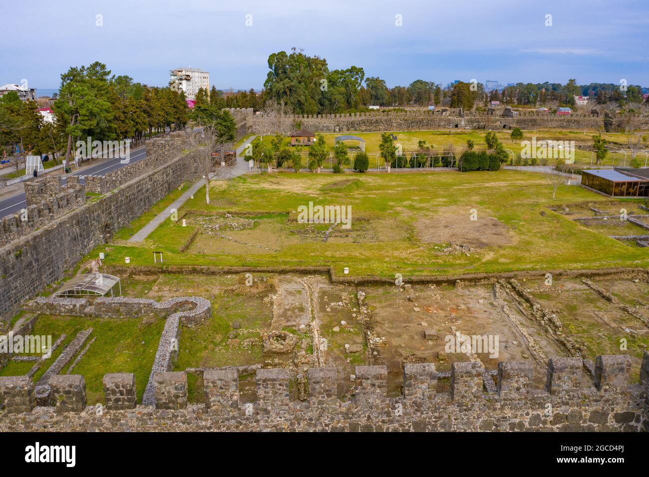Fortress Gonio in Batumi, Adjara, Georgia Stock Photo - Alamy