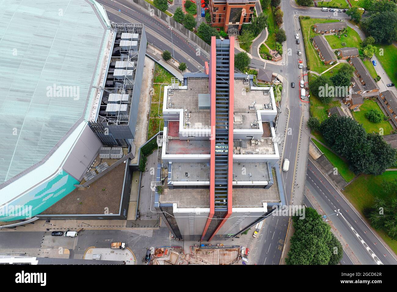 One of many views across Leeds City Centre from the top of Yorkshire's ...