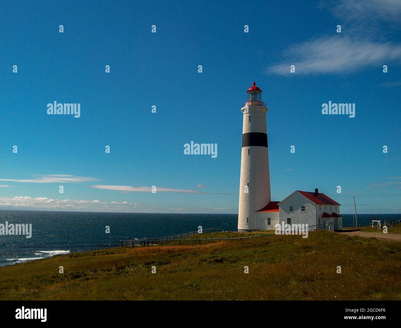 Point Amour Lighthouse, Provincial Historic Site, Newfoundland and ...