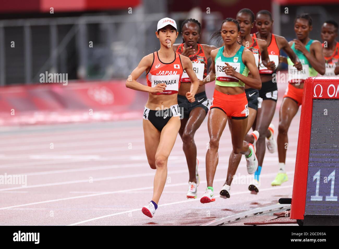 Ririka Hironaka (JPN), AUGUST 2, 2021 - Athletics : Women's 5000m Final ...