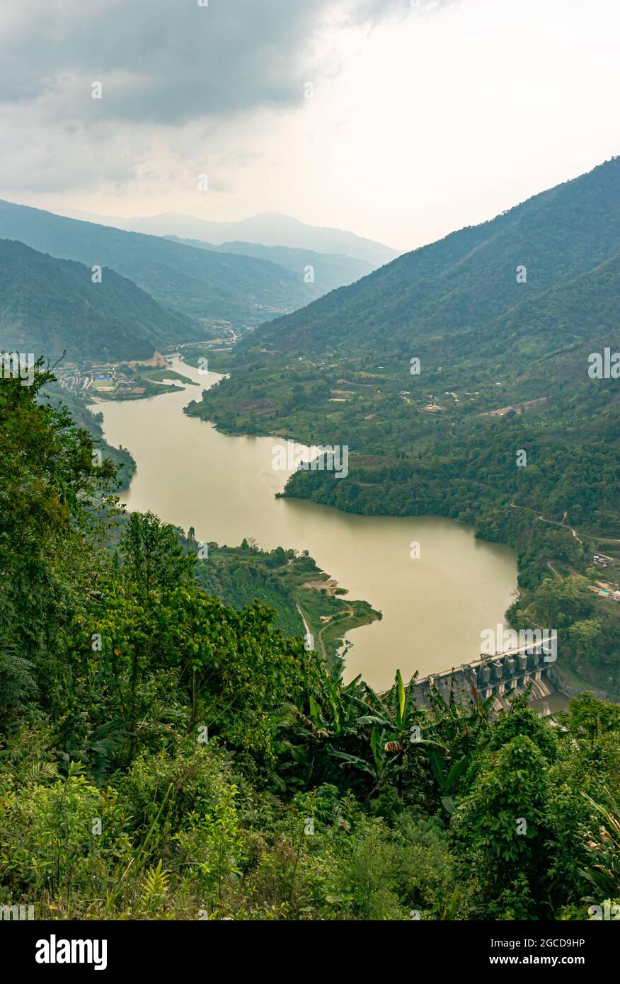 image is taken at potin view point ziro arunachal pradesh india ...