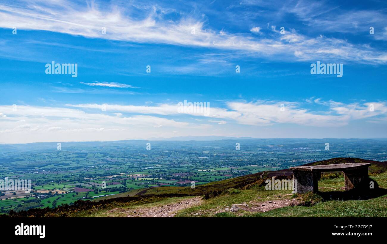 Moel Famou North Wales Stock Photo - Alamy
