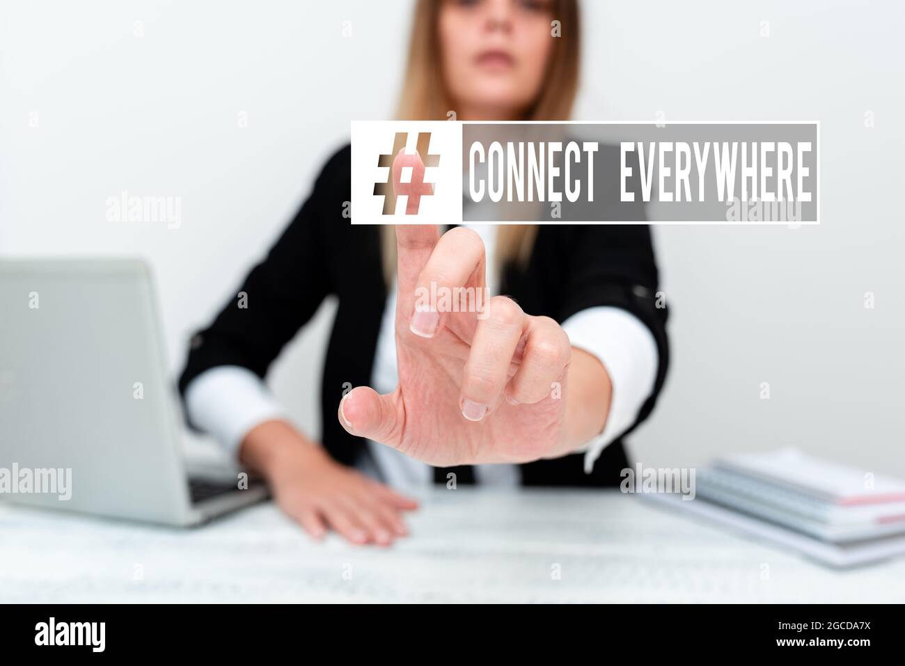 Text showing inspiration Connect Everywhere. Internet Concept channel ...