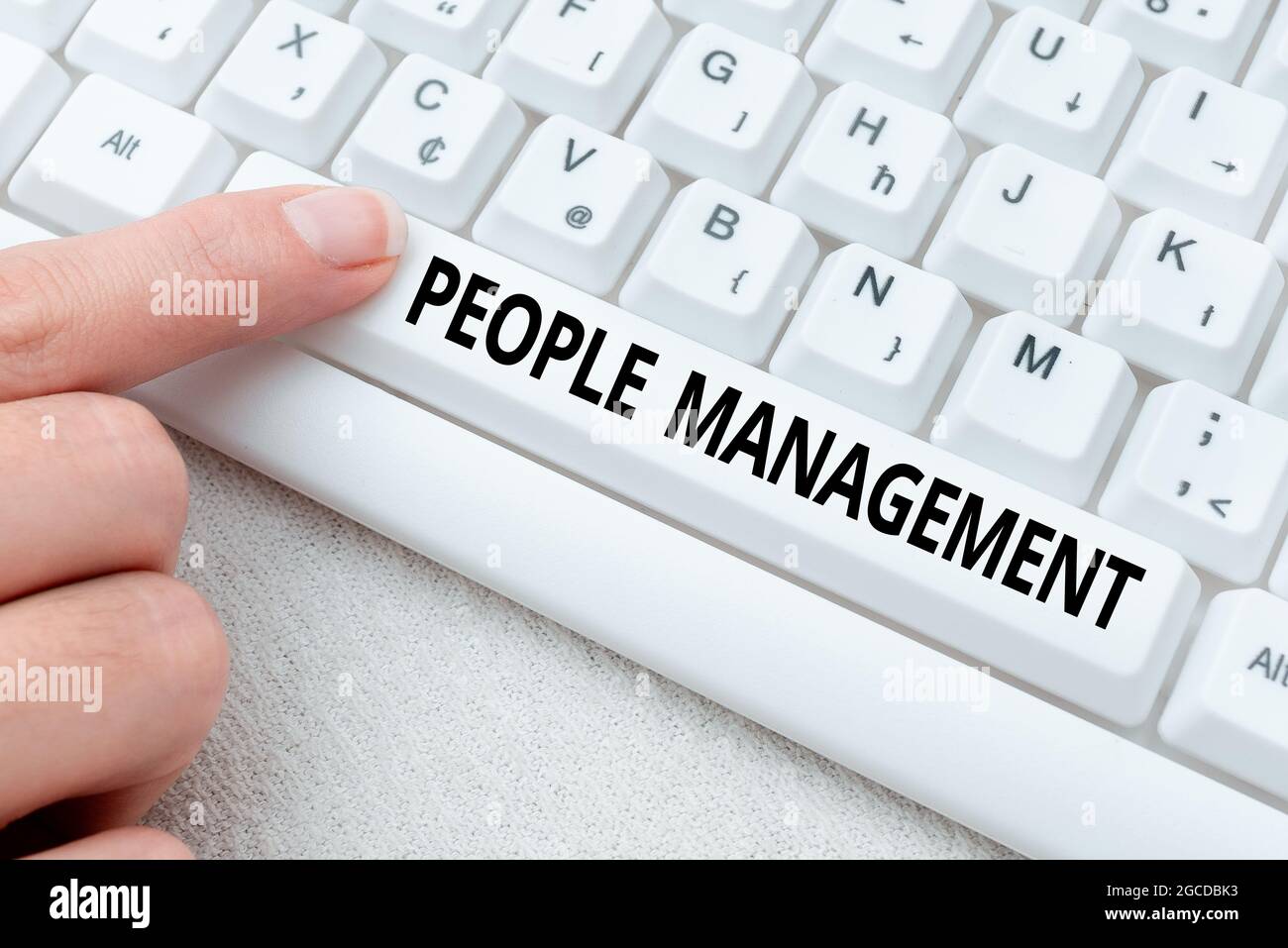 Sign displaying People Management. Conceptual photo process of ...