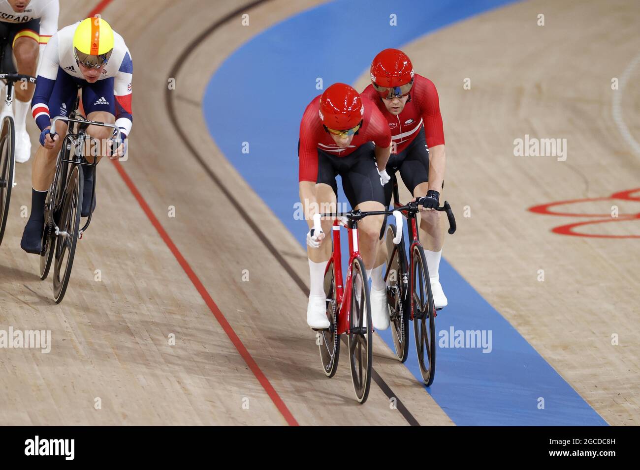 HANSEN Lasse Norman / MORKOV Michael (DEN) Gold Medal during the ...