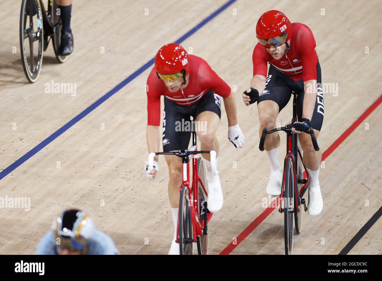 HANSEN Lasse Norman / MORKOV Michael (DEN) Gold Medal during the ...