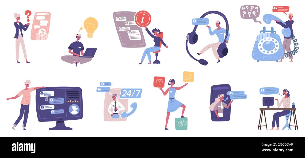 Online customer technical support personal assistant service. Call ...