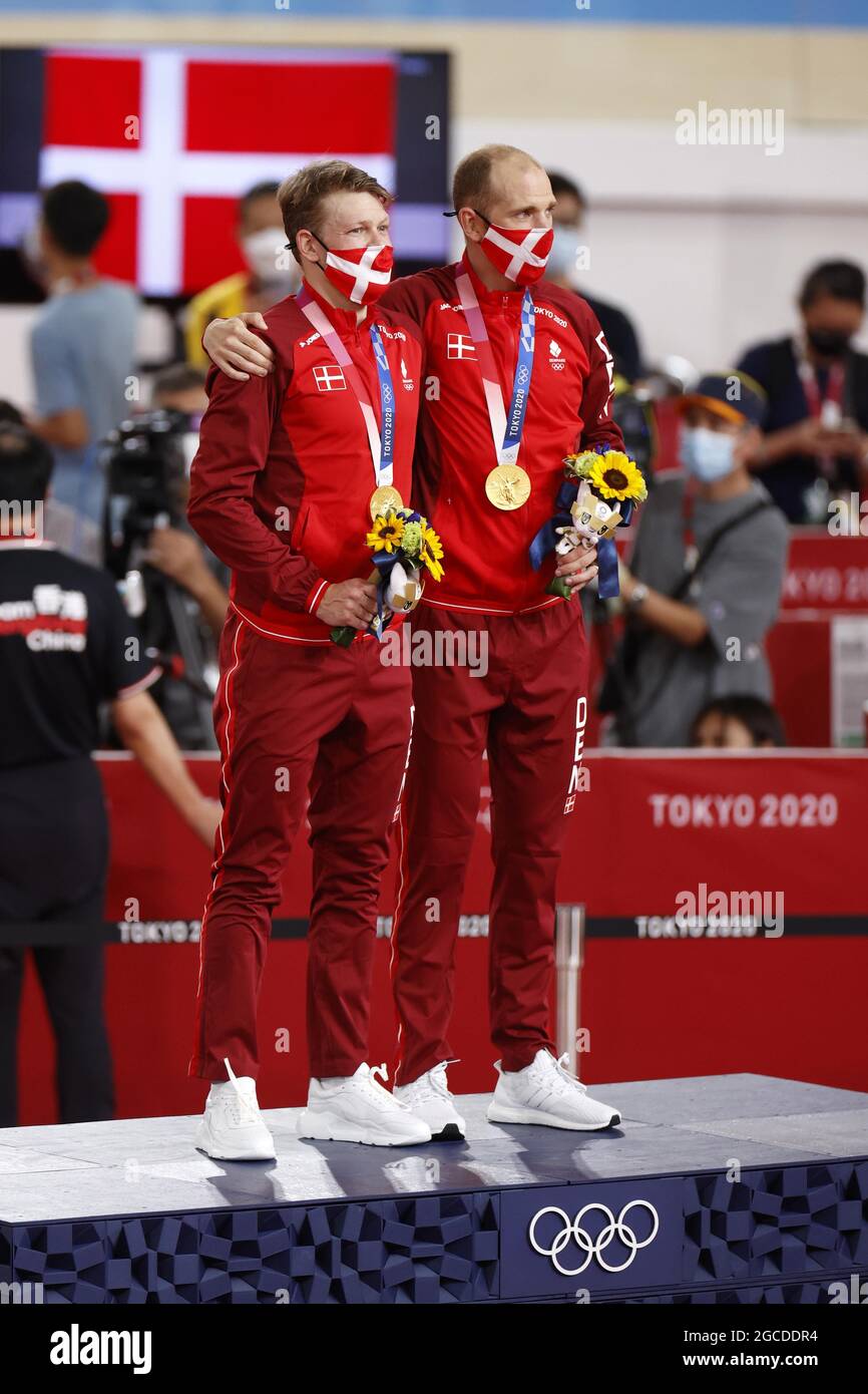 HANSEN Lasse Norman / MORKOV Michael (DEN) Winner Gold Medal during the ...