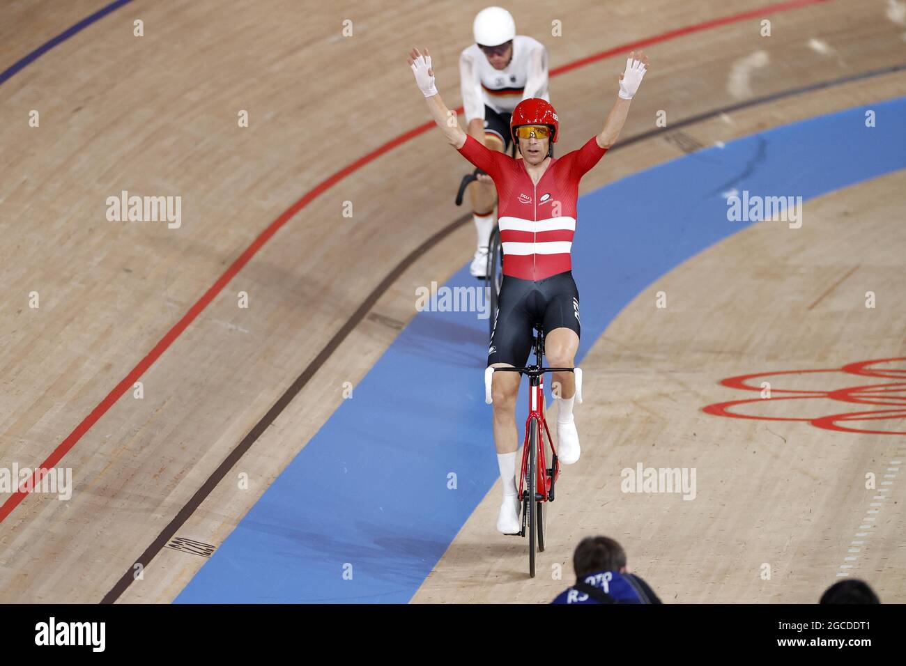 HANSEN Lasse Norman / MORKOV Michael (DEN) Gold Medal during the ...
