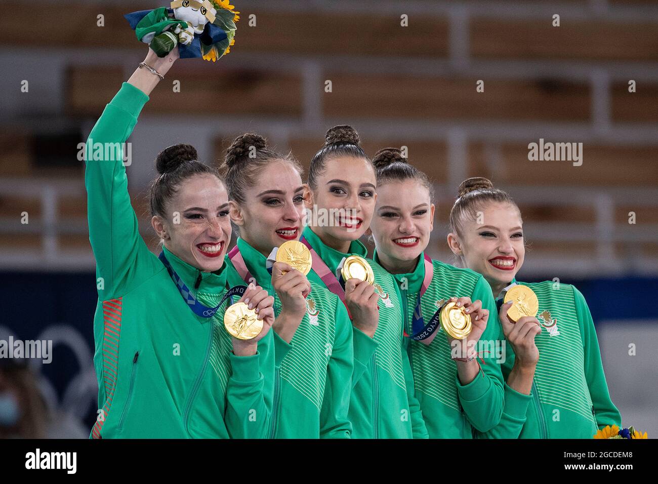 Tokyo, Japan. 08th Aug, 2021. The Olympic champions from Bulgaria (BUL ...