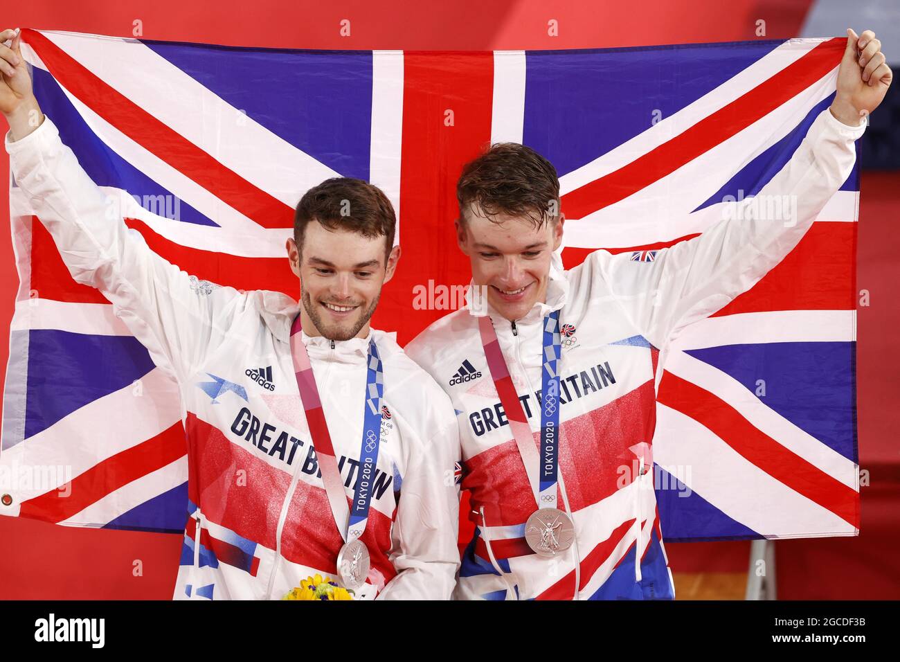 HAYTER Ethan / WALLS Mattew (GBR) 2nd Silver Medal during the Olympic ...