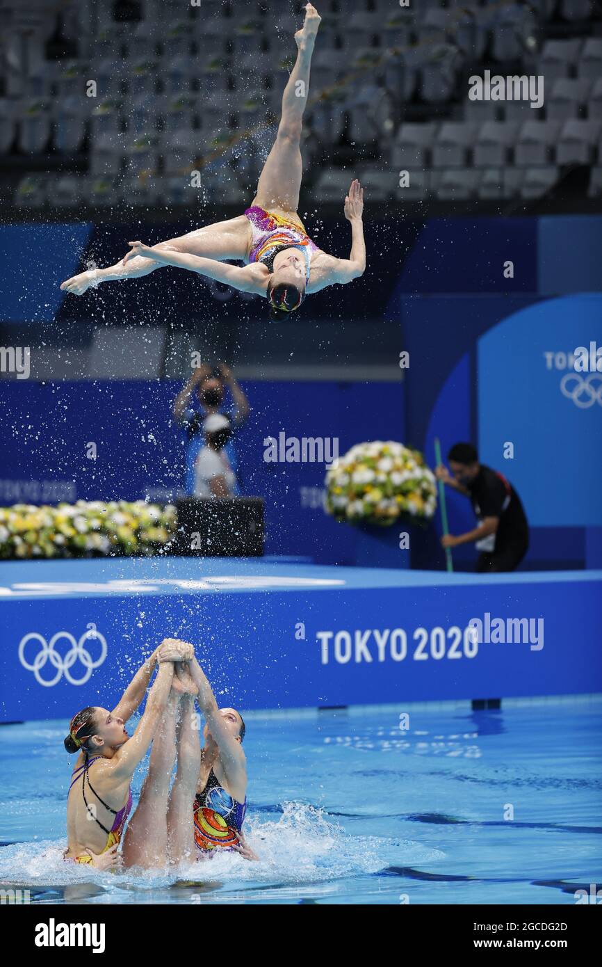Team ROC Gold Medal during the Olympic Games Tokyo 2020, Swimming ...