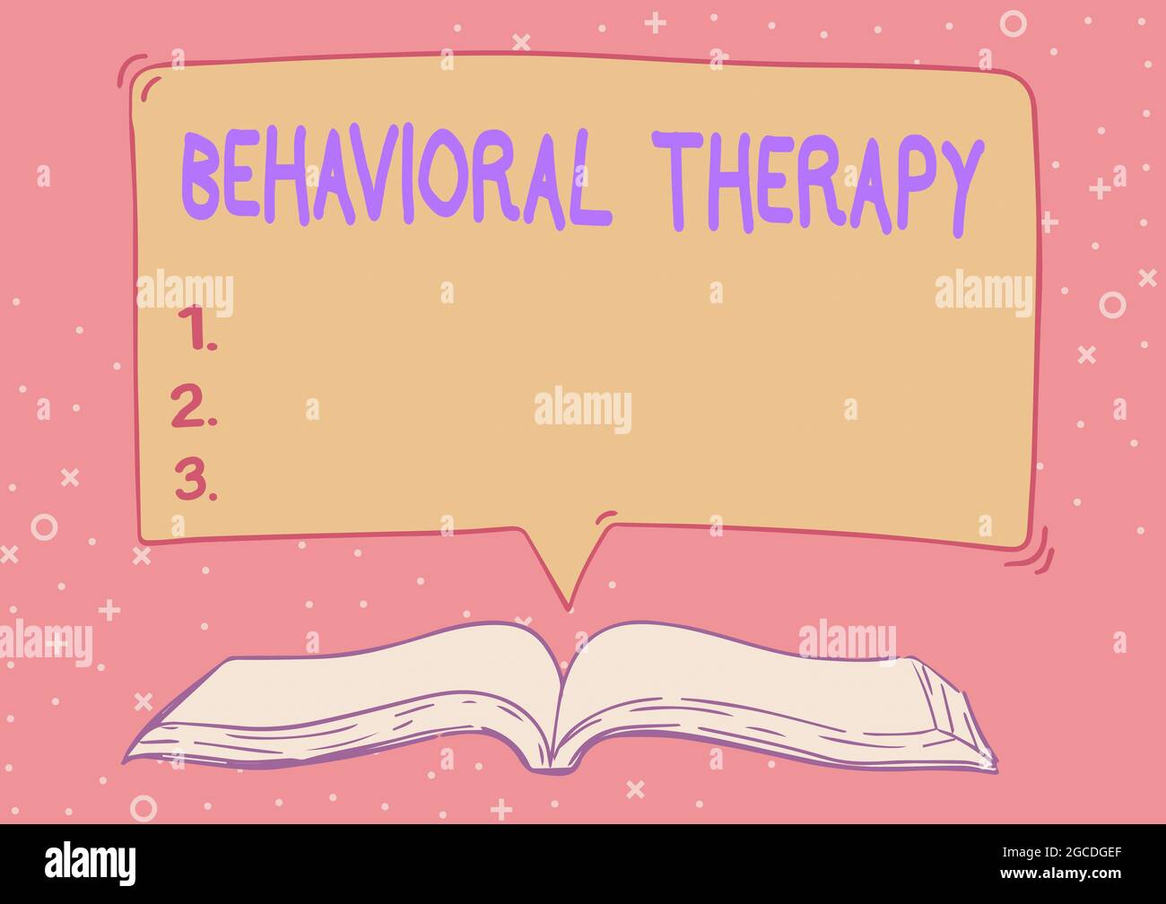 Conceptual display Behavioral Therapy. Word Written on help change ...
