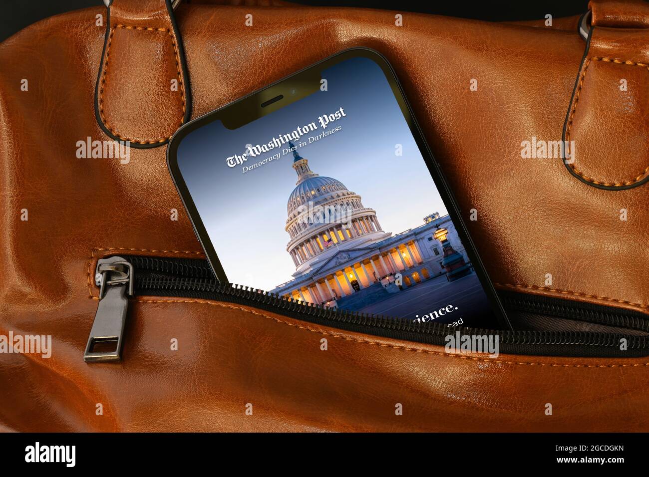 Telephone newspaper hi-res stock photography and images - Alamy