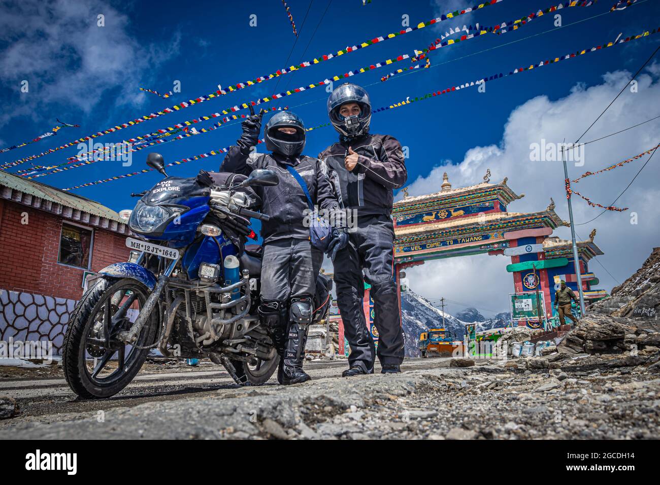 Tawang entry gate hi-res stock photography and images - Alamy