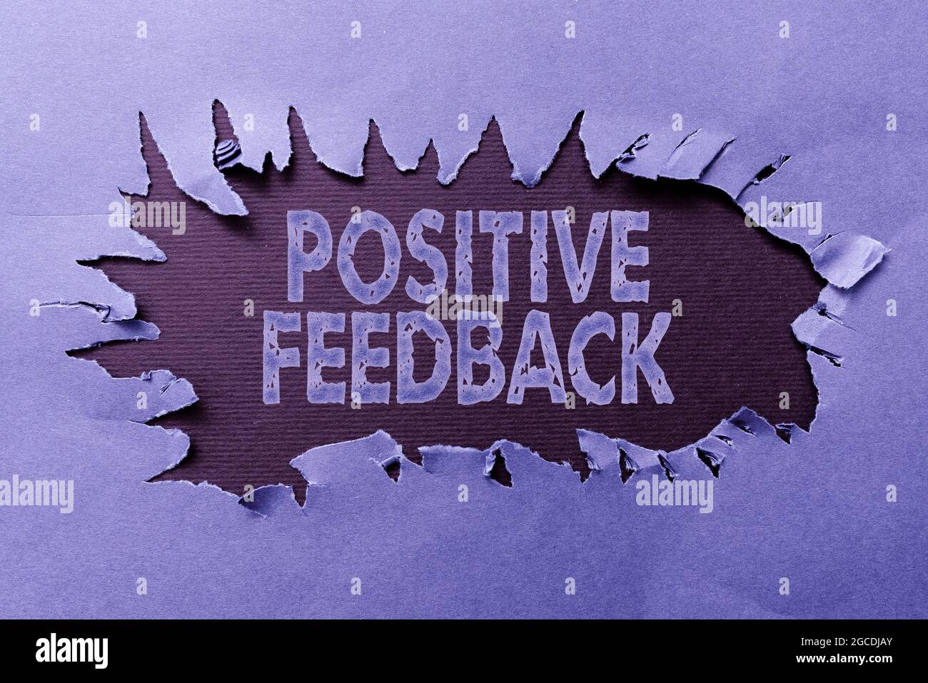 Conceptual display Positive Feedback. Internet Concept good and great ...