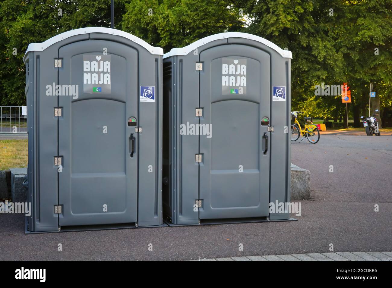 Wheelchair accessible toilet hi-res stock photography and images - Alamy