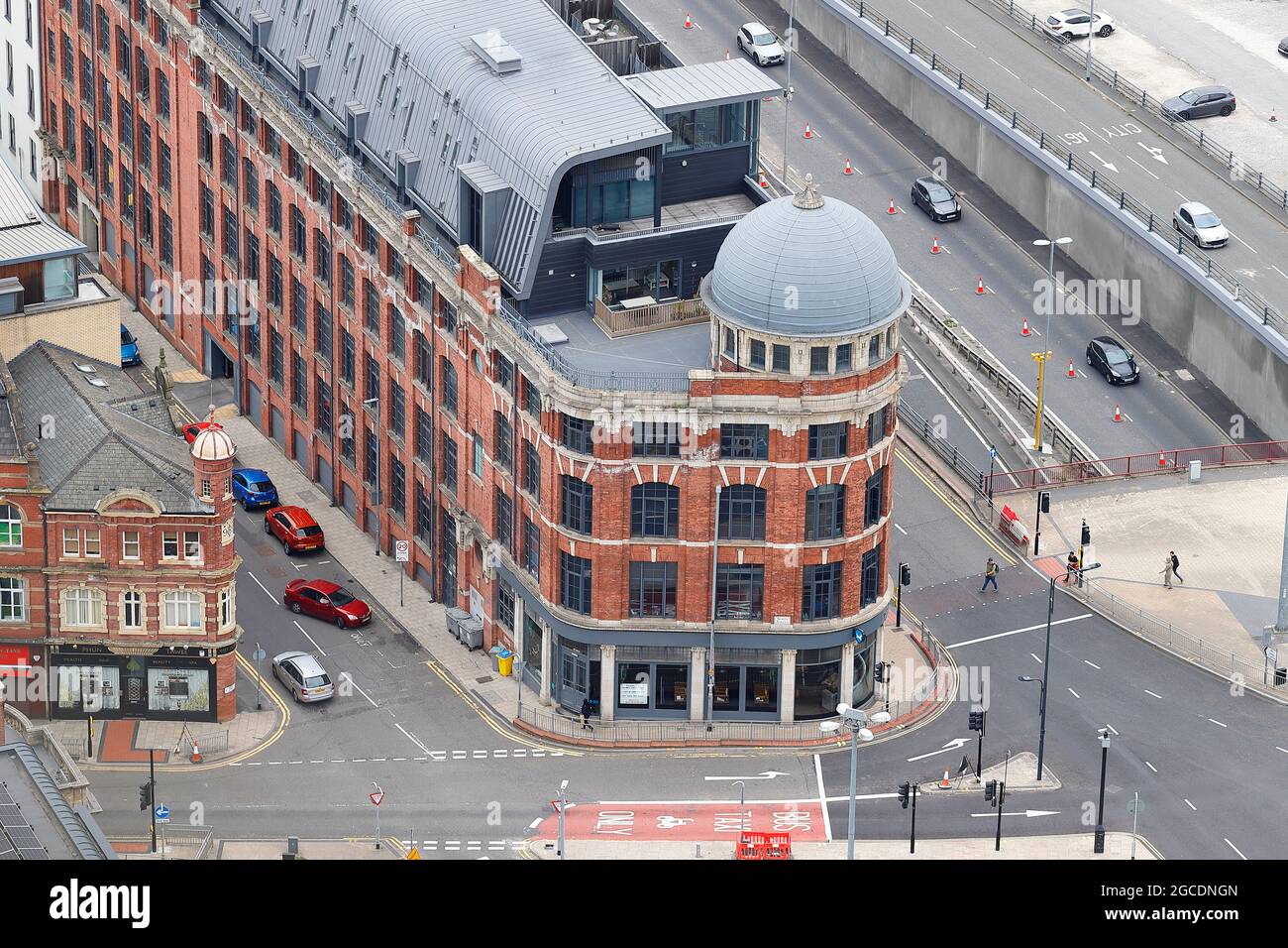 One of many views across Leeds City Centre from the top of Yorkshire's ...
