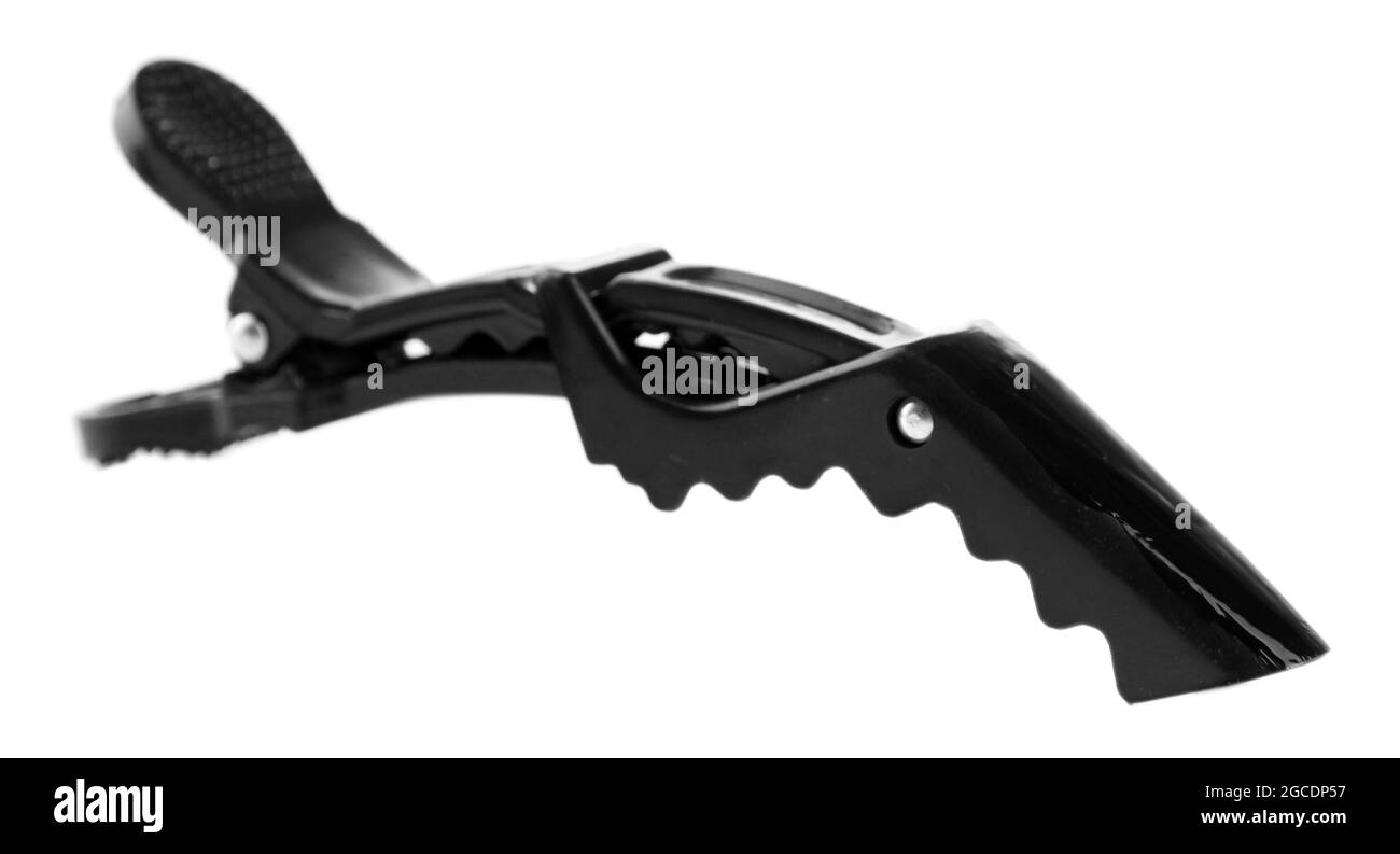 Professional barrette isolated on white Stock Photo - Alamy