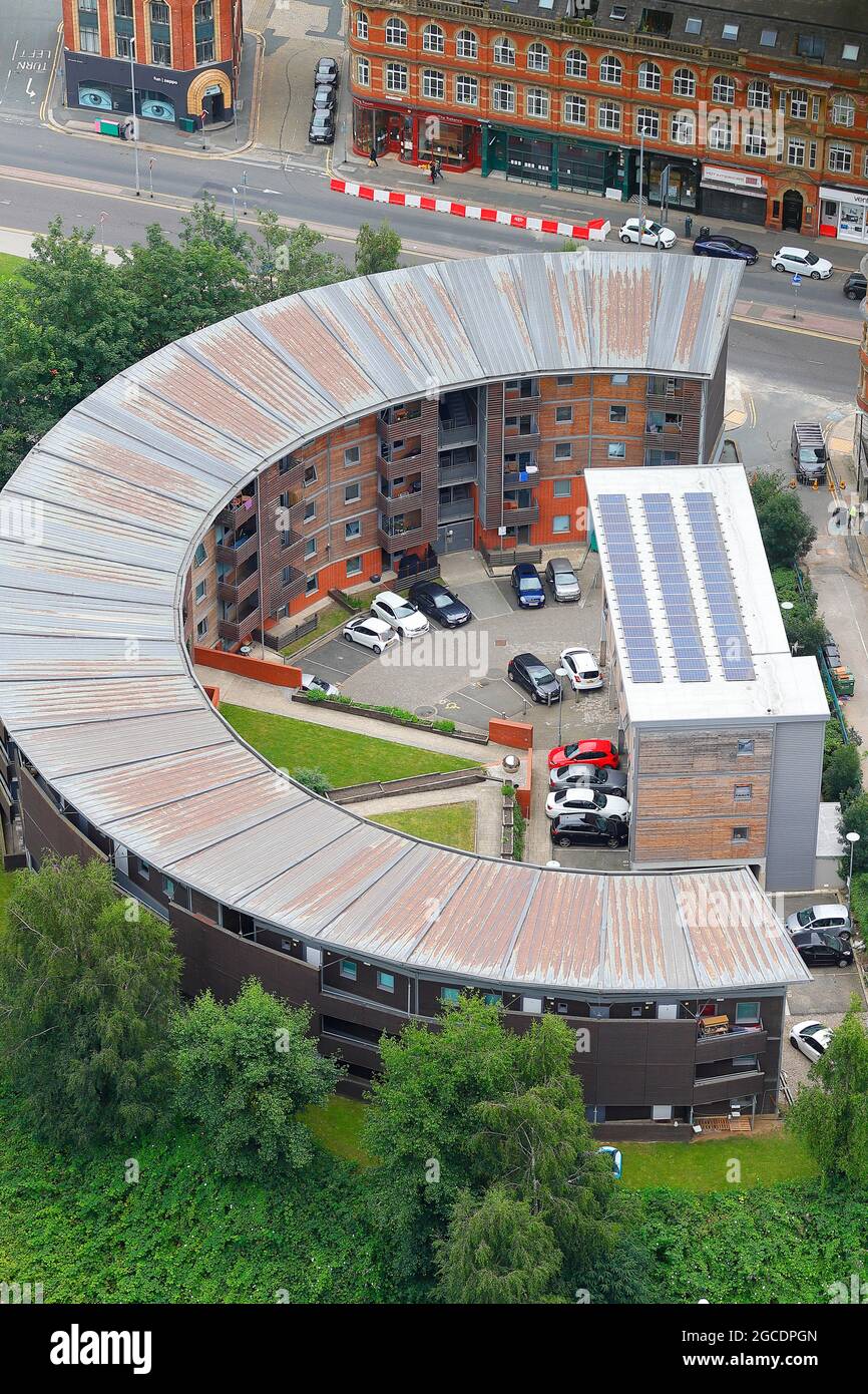 One of many views across Leeds City Centre from the top of Yorkshire's ...