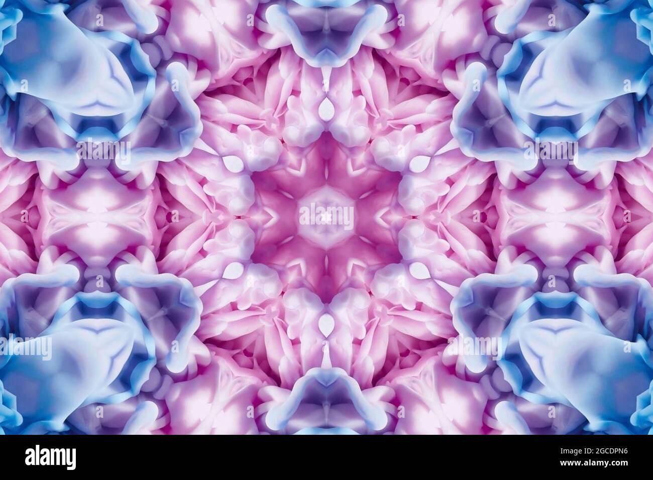 A kaleidoscope background with beautiful repeating shapes to use in ...