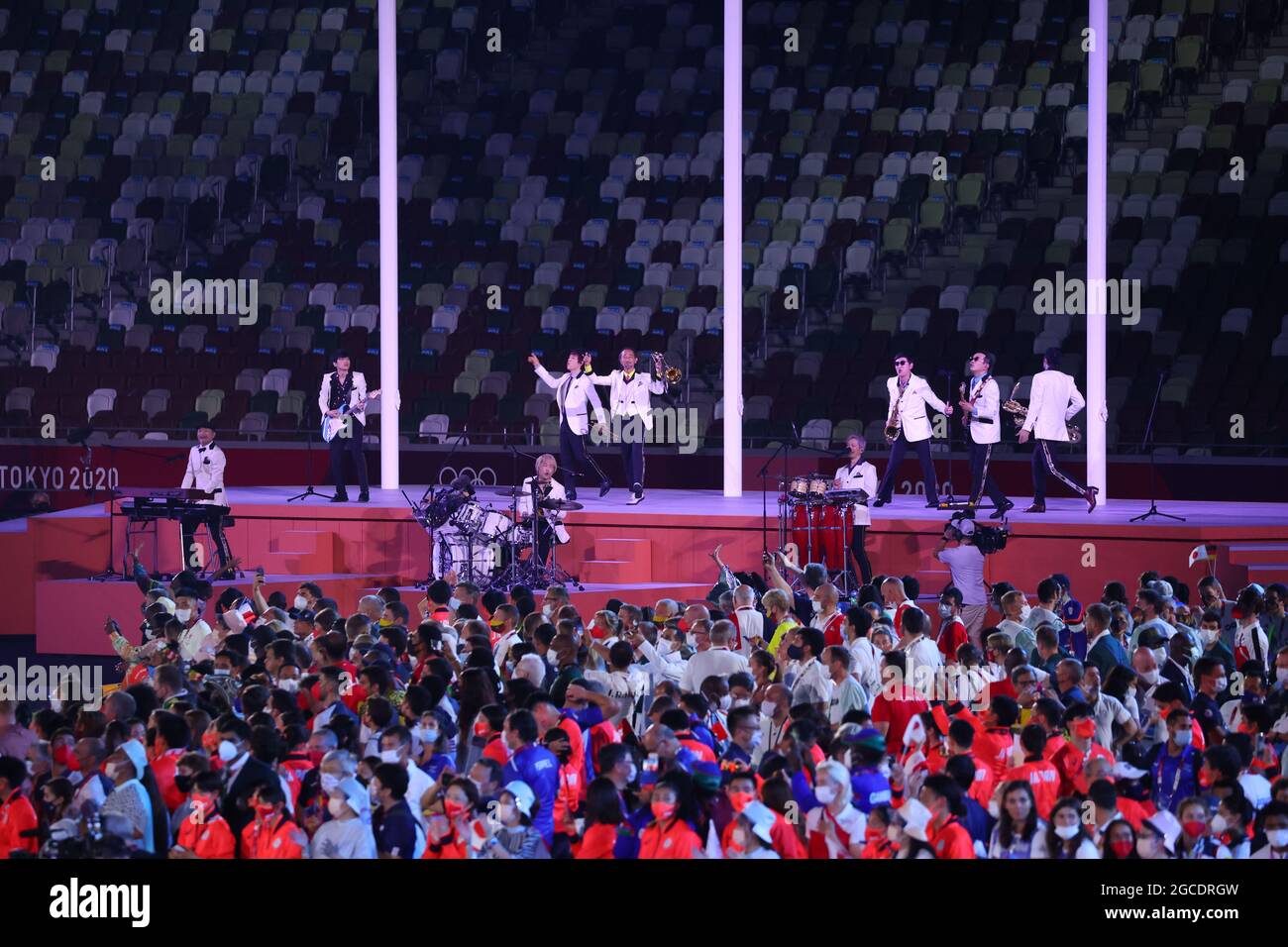 Performers, AUGUST 8, 2021 : Tokyo 2020 Olympic Games Closing Ceremony ...