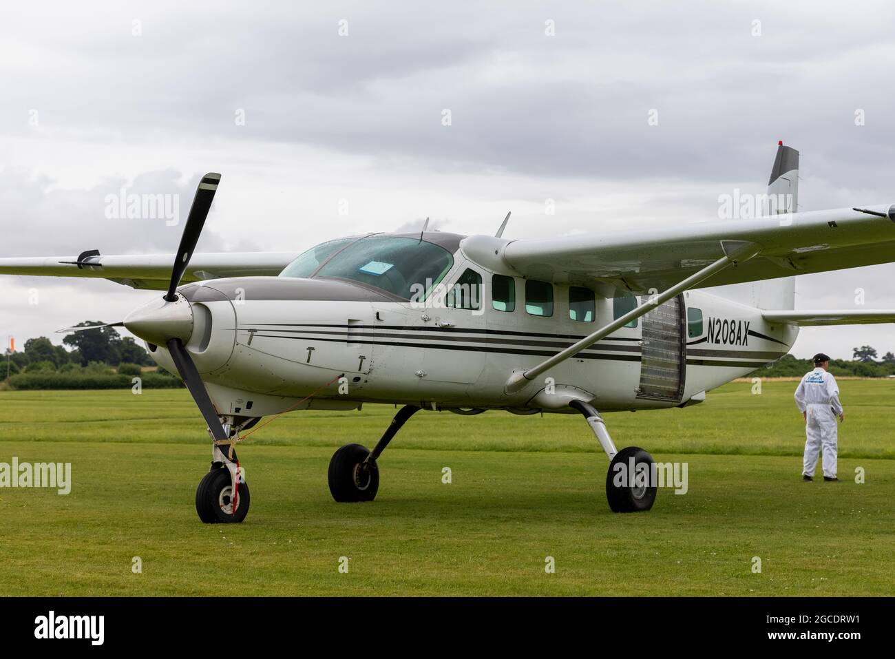 Cessna 208B Grand Caravan ‘N208AX’ at Old Warden Aerodrome on the 1st ...