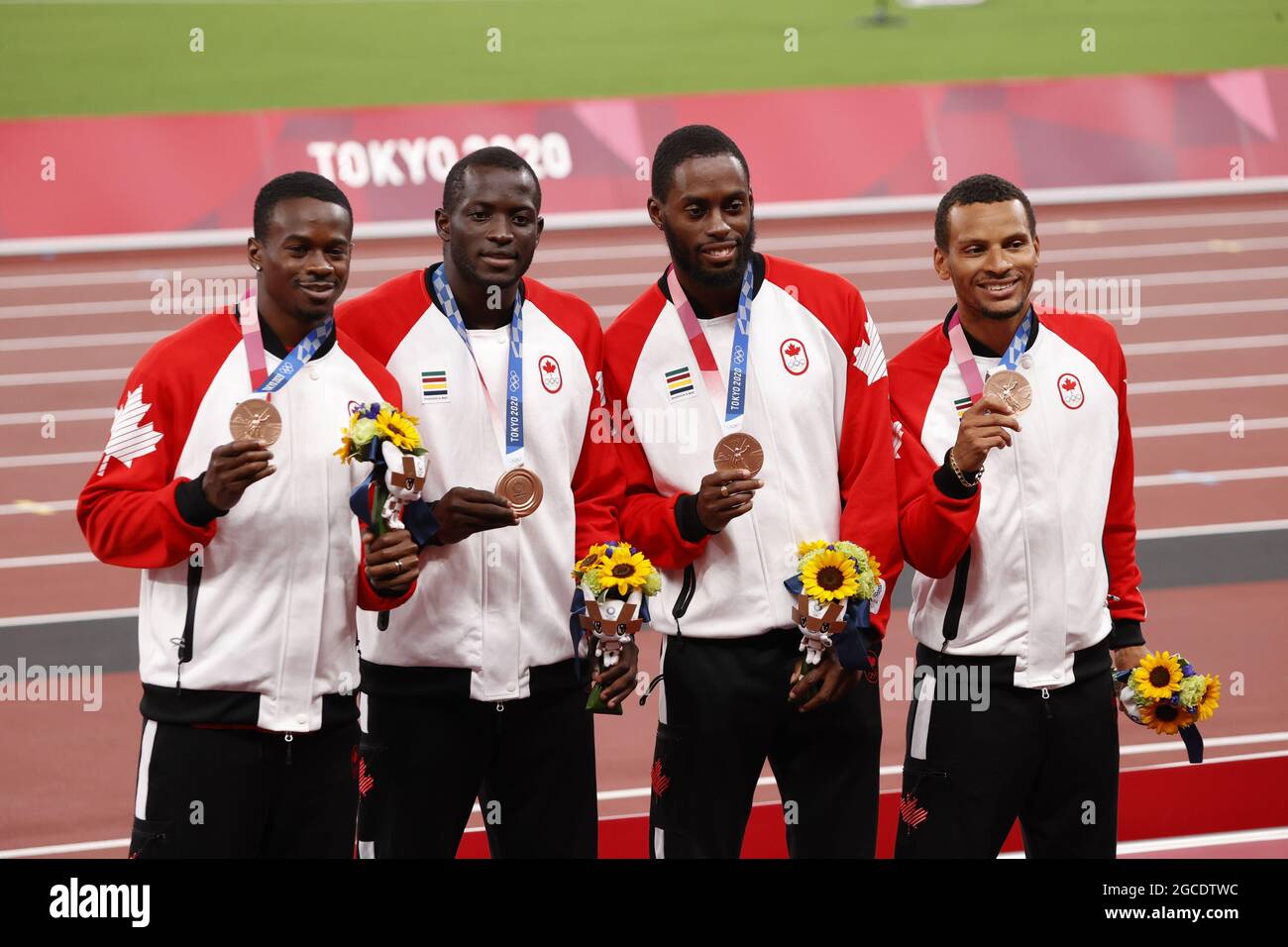 Mens 4x100m Relay Medal Ceremony High Resolution Stock Photography and ...