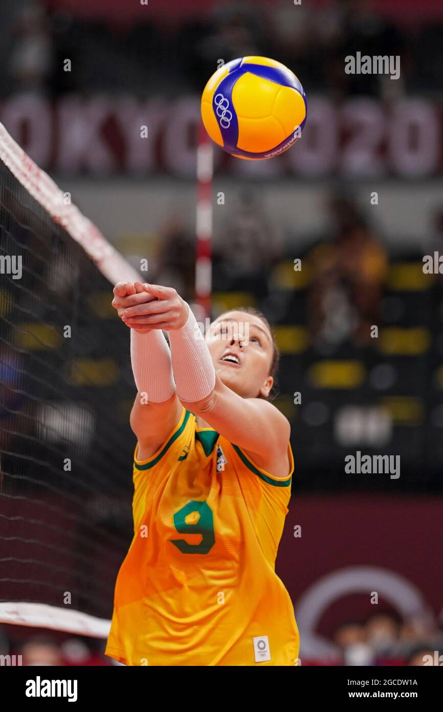 T'QUIO, TO - 08.08.2021: TOKYO 2020 OLYMPIAD TOKYO - Roberta do Brasil ...