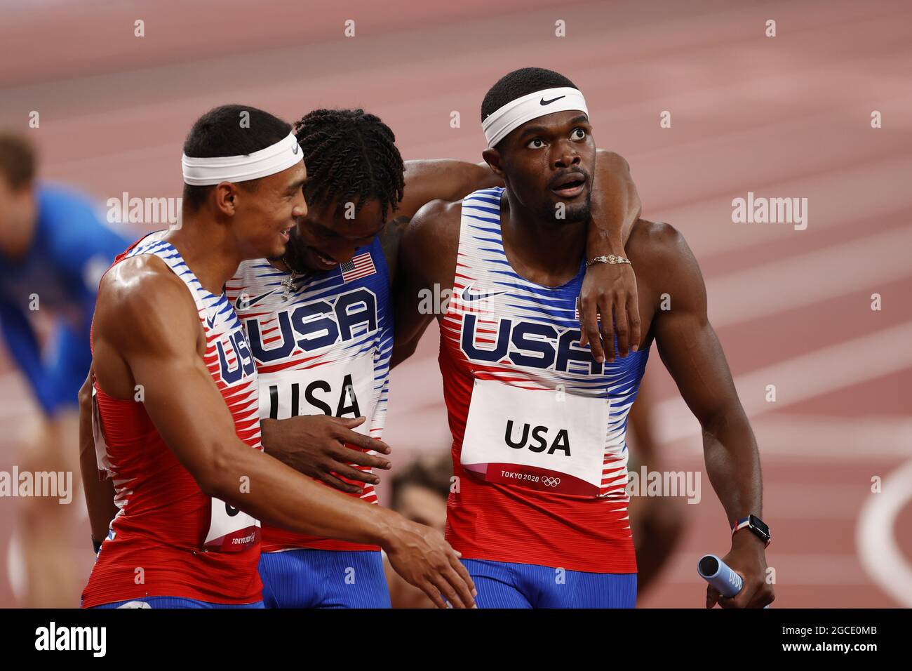 USA Winner Gold Medal during the Olympic Games Tokyo 2020, Athletics ...