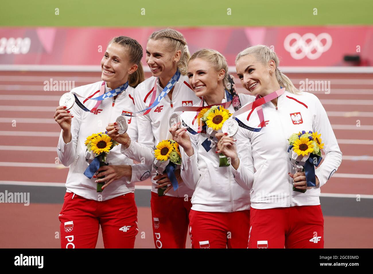 Poland 2nd Silver Medal during the Olympic Games Tokyo 2020, Athletics ...