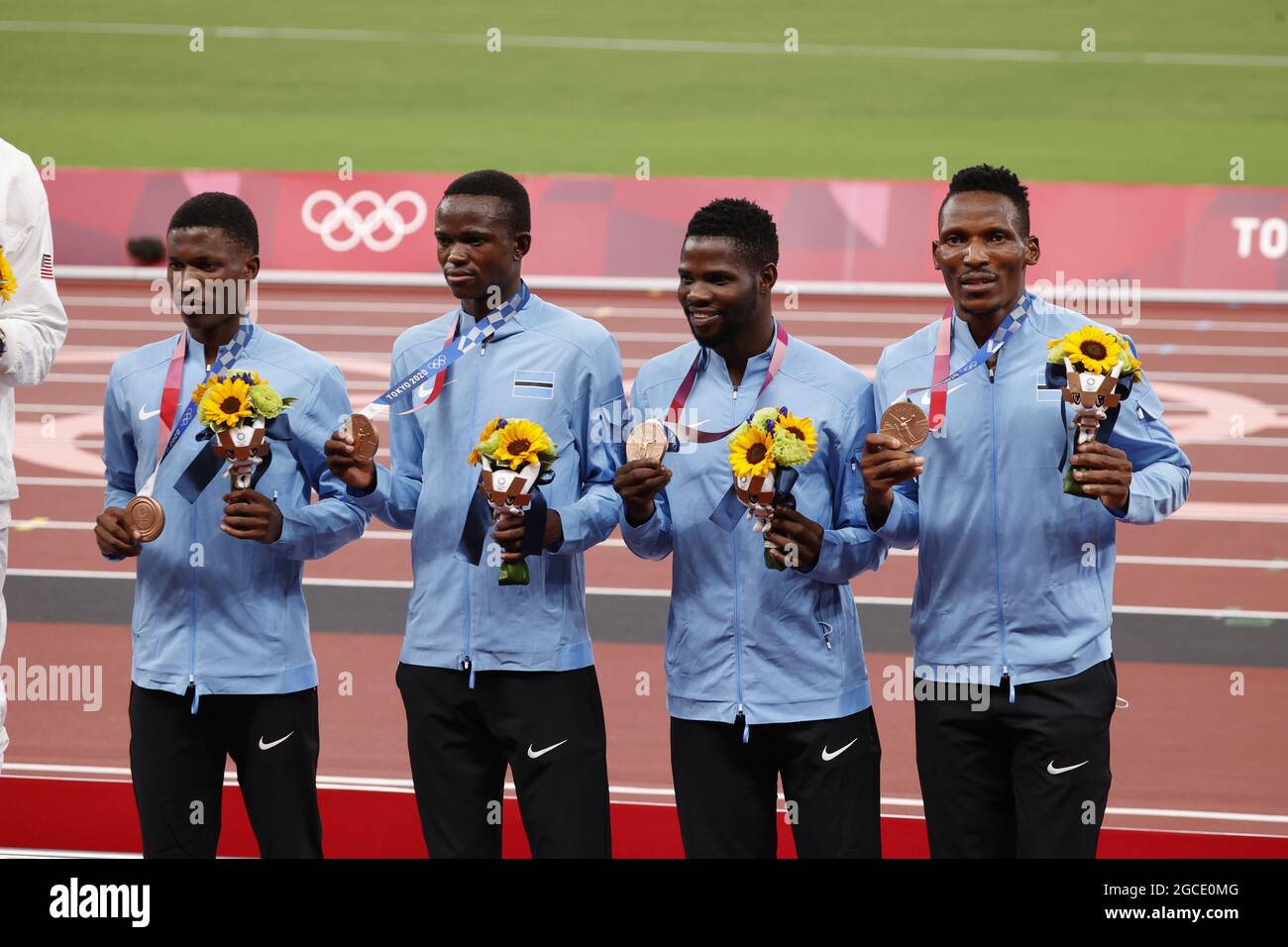 Botswana 3rd Bronze Medal during the Olympic Games Tokyo 2020 ...