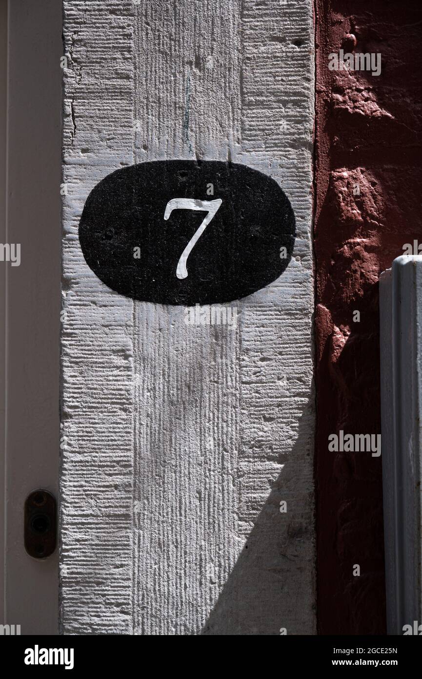 House number 7 in the Netherlands city of Maastricht Stock Photo - Alamy