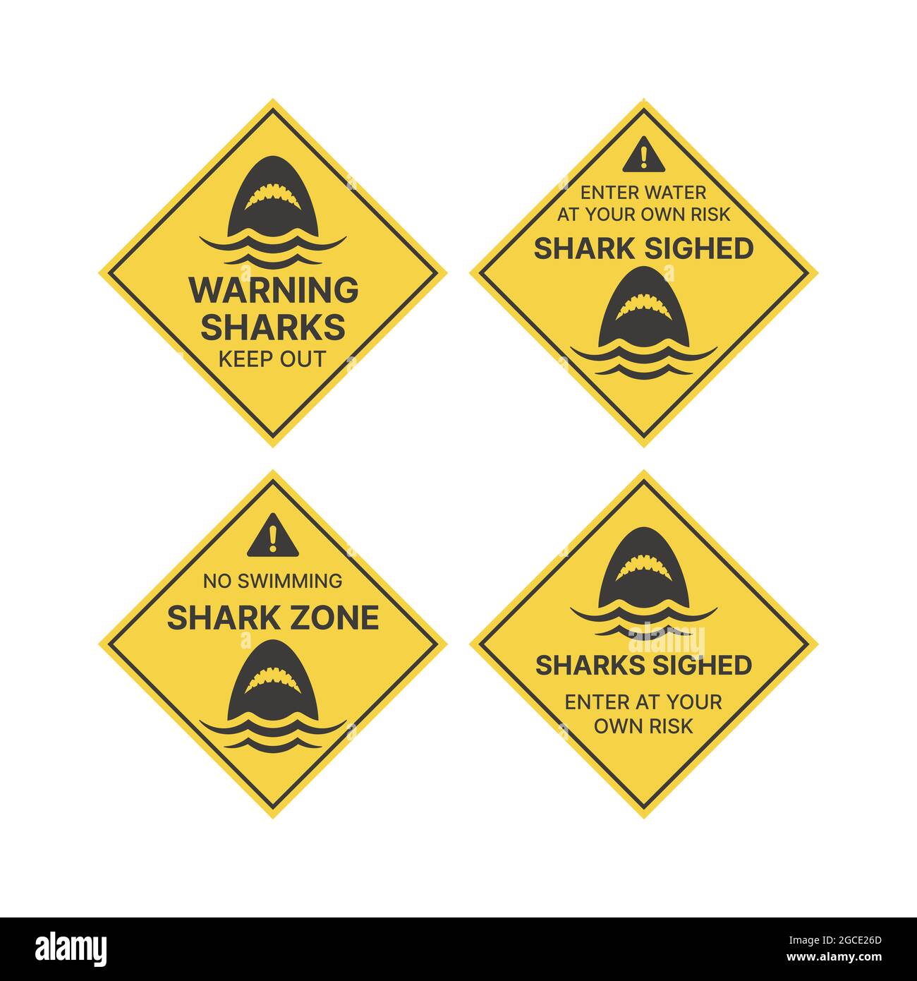 Sign dangerous zone in Cut Out Stock Images & Pictures - Alamy