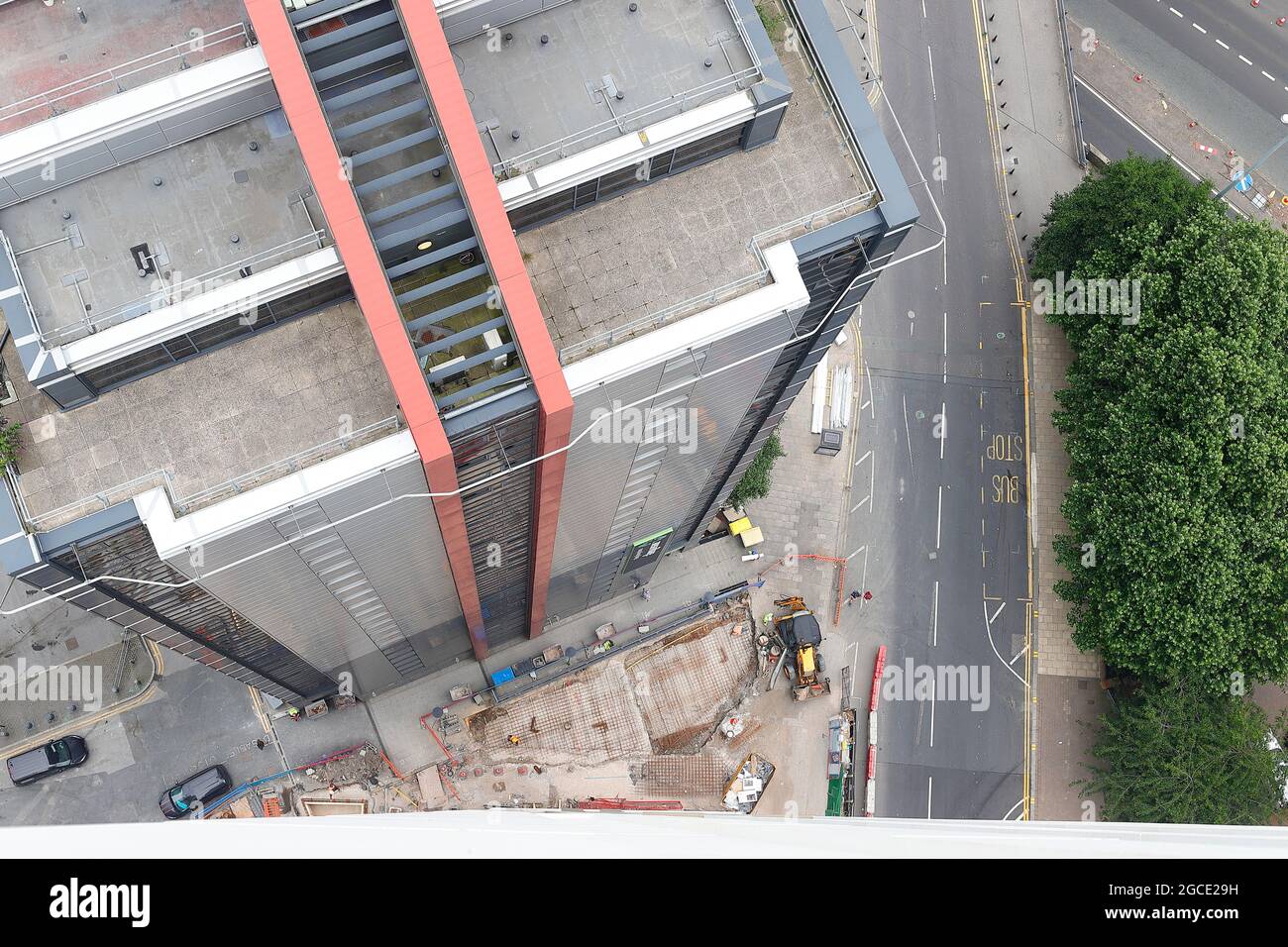 One of many views across Leeds City Centre from the top of Yorkshire's ...