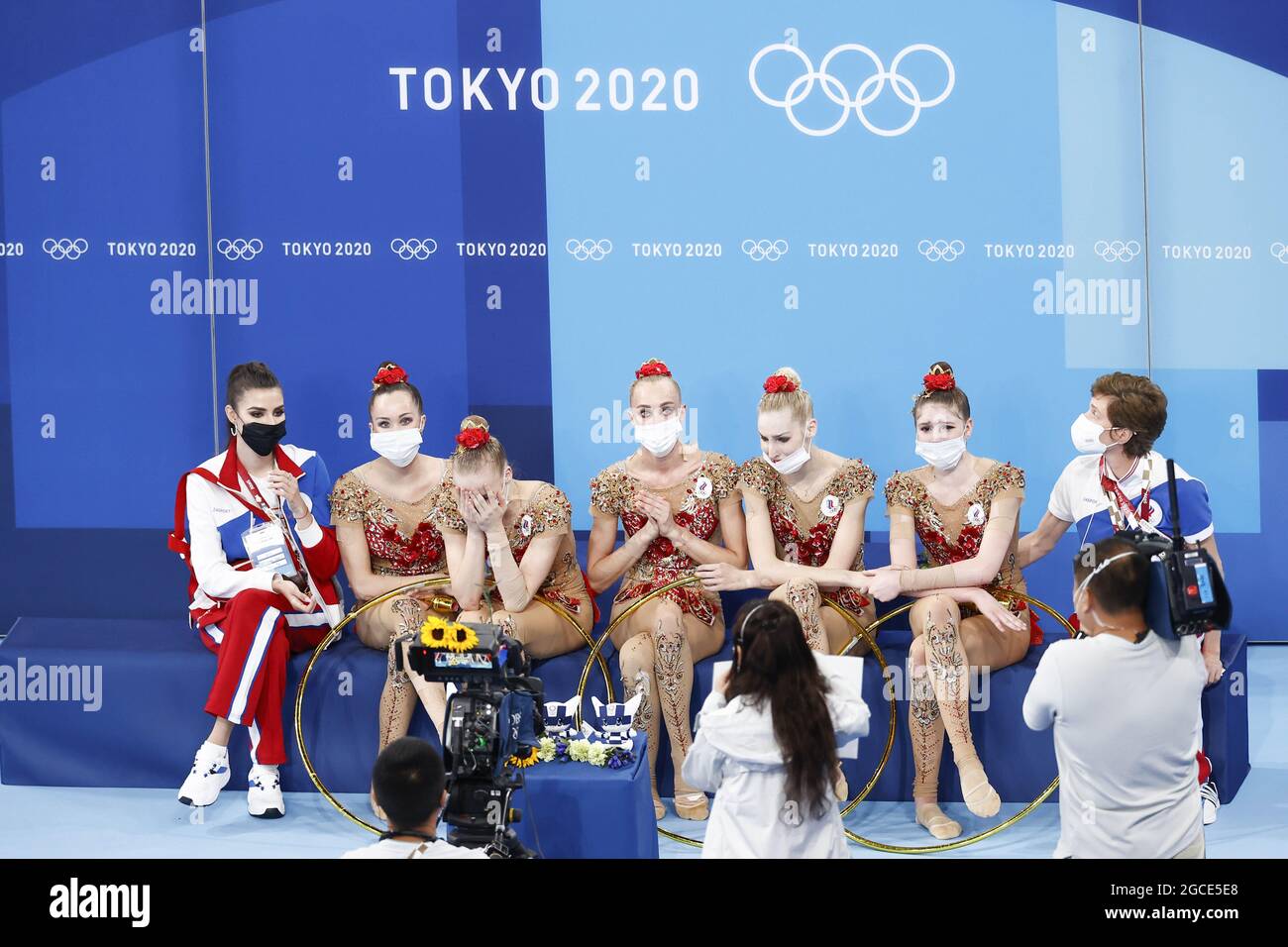 Russia Olympic Committee Team during the Olympic Games Tokyo 2020 ...