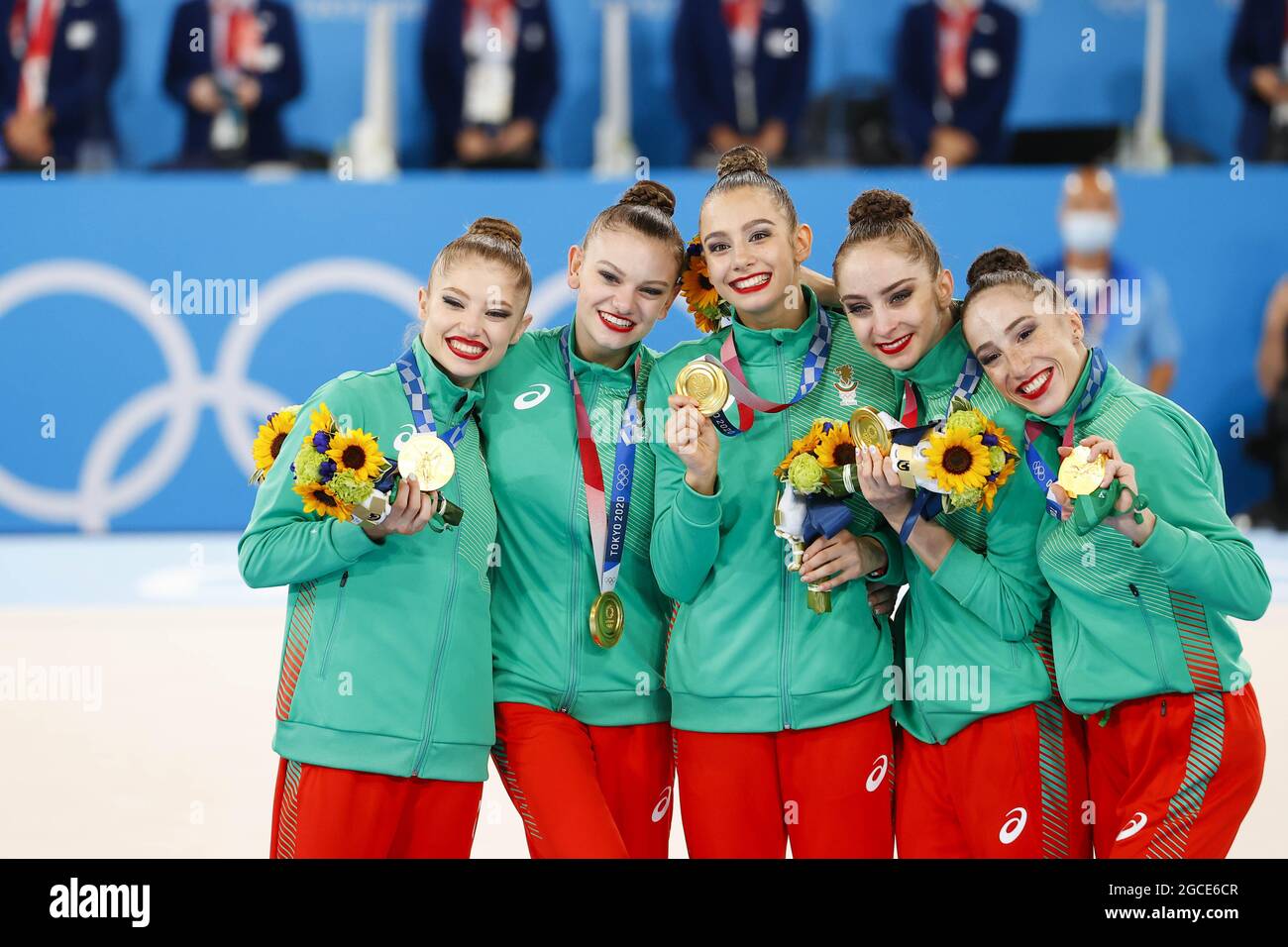 Bulgaria Team Winner Gold Medal during the Olympic Games Tokyo 2020 ...