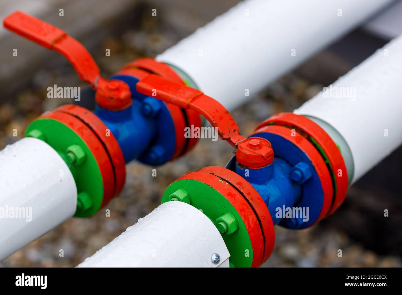 Industrial background. Gasification and construction of the main gas ...