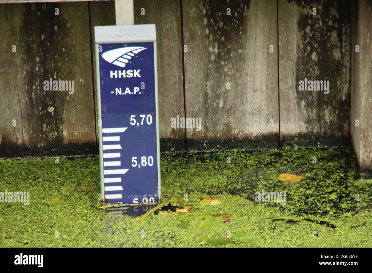 The lowest polder in the Netherlands Zuidplaspolder between Gouda and ...