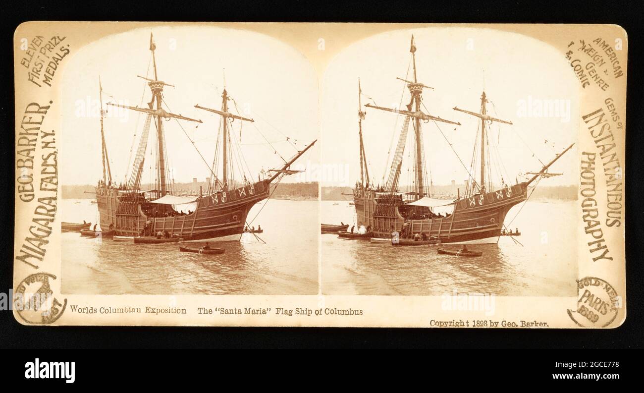 Columbus caravel replica hi-res stock photography and images - Alamy
