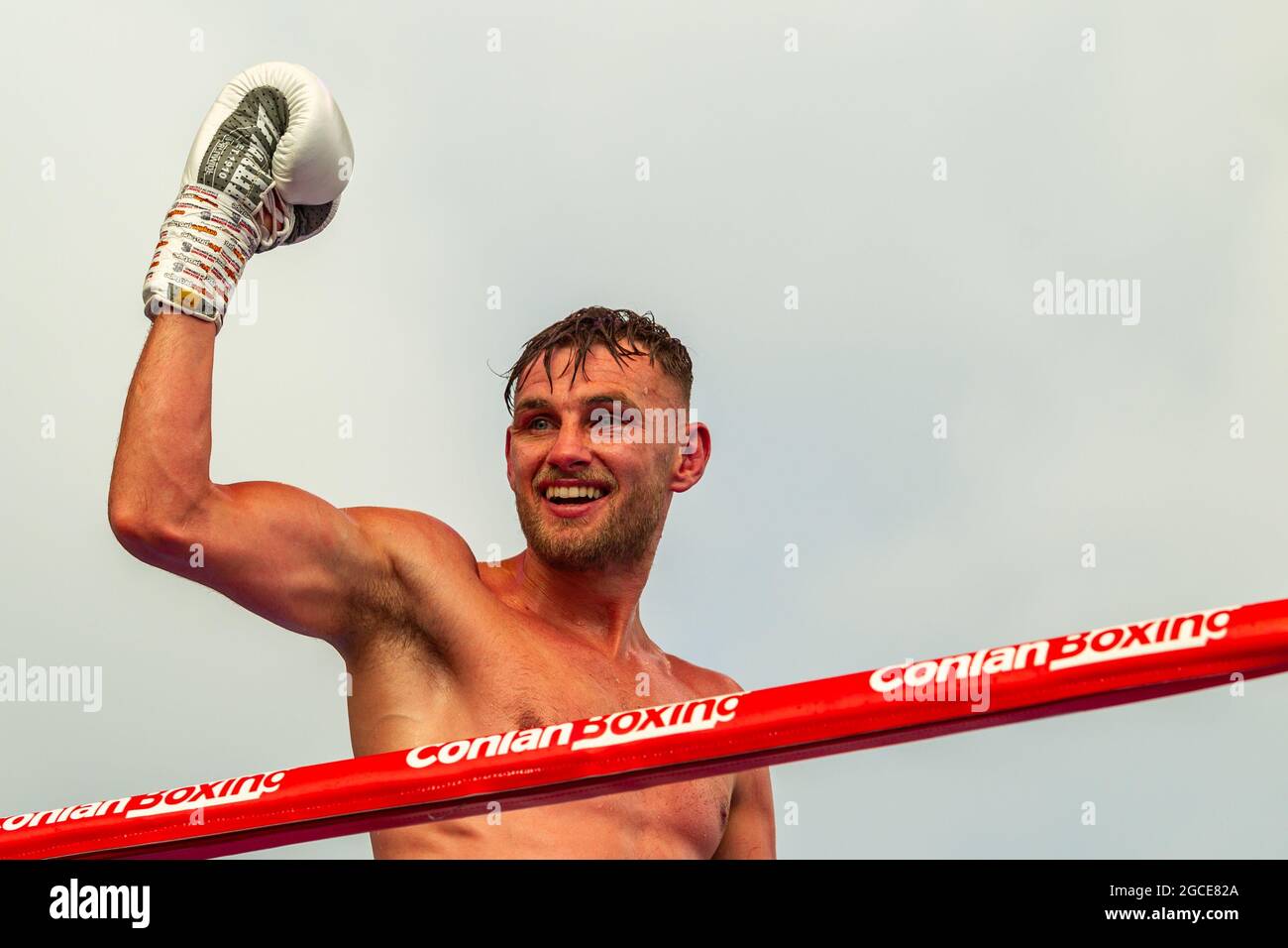 Belfast, UK. 06th Aug, 2021. 06/08/2021 Falls Park, Belfast. Sean ...