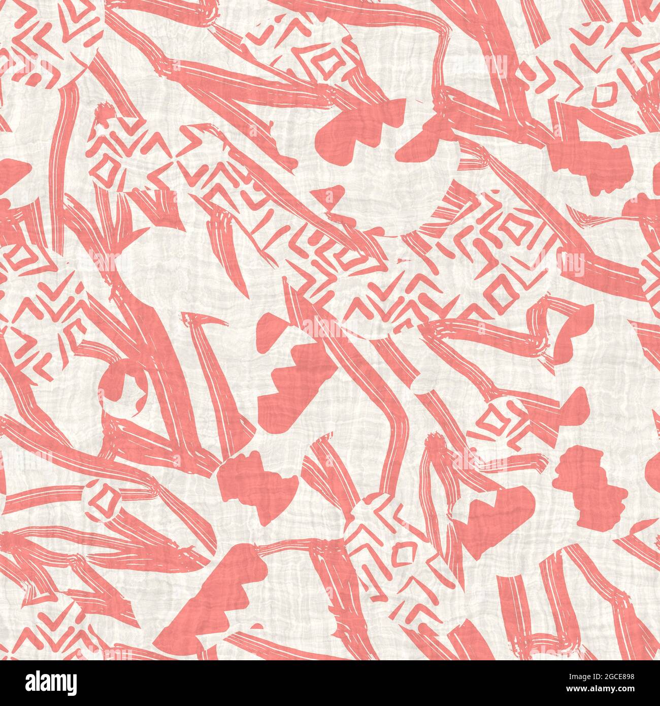 Seamless two tone hand drawn brushed effect pattern swatch Stock Photo ...