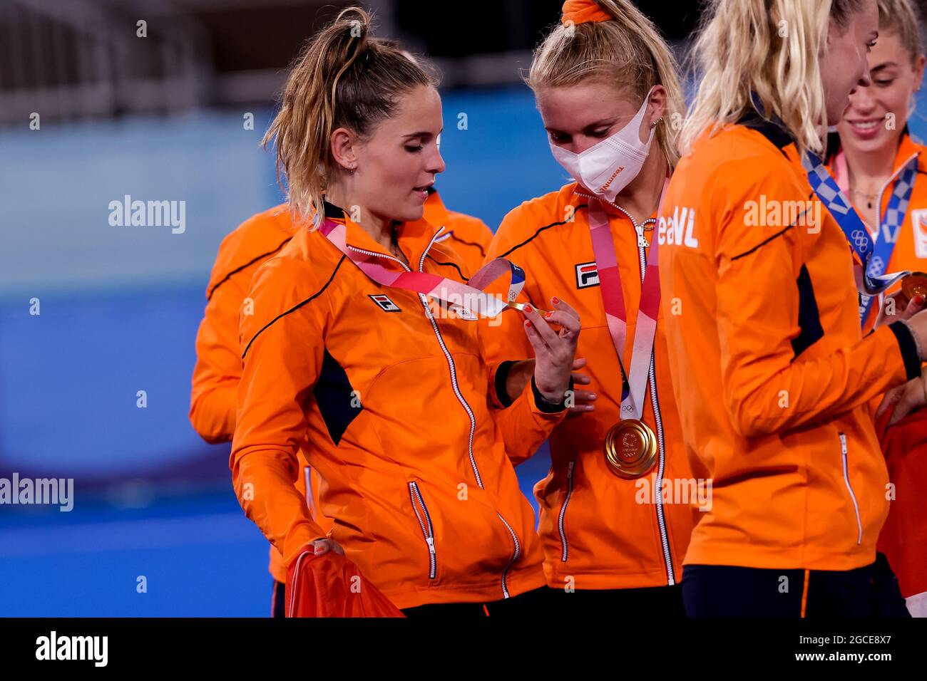 TOKYO, JAPAN - AUGUST 6: Pien Sanders of the Netherlands during the ...