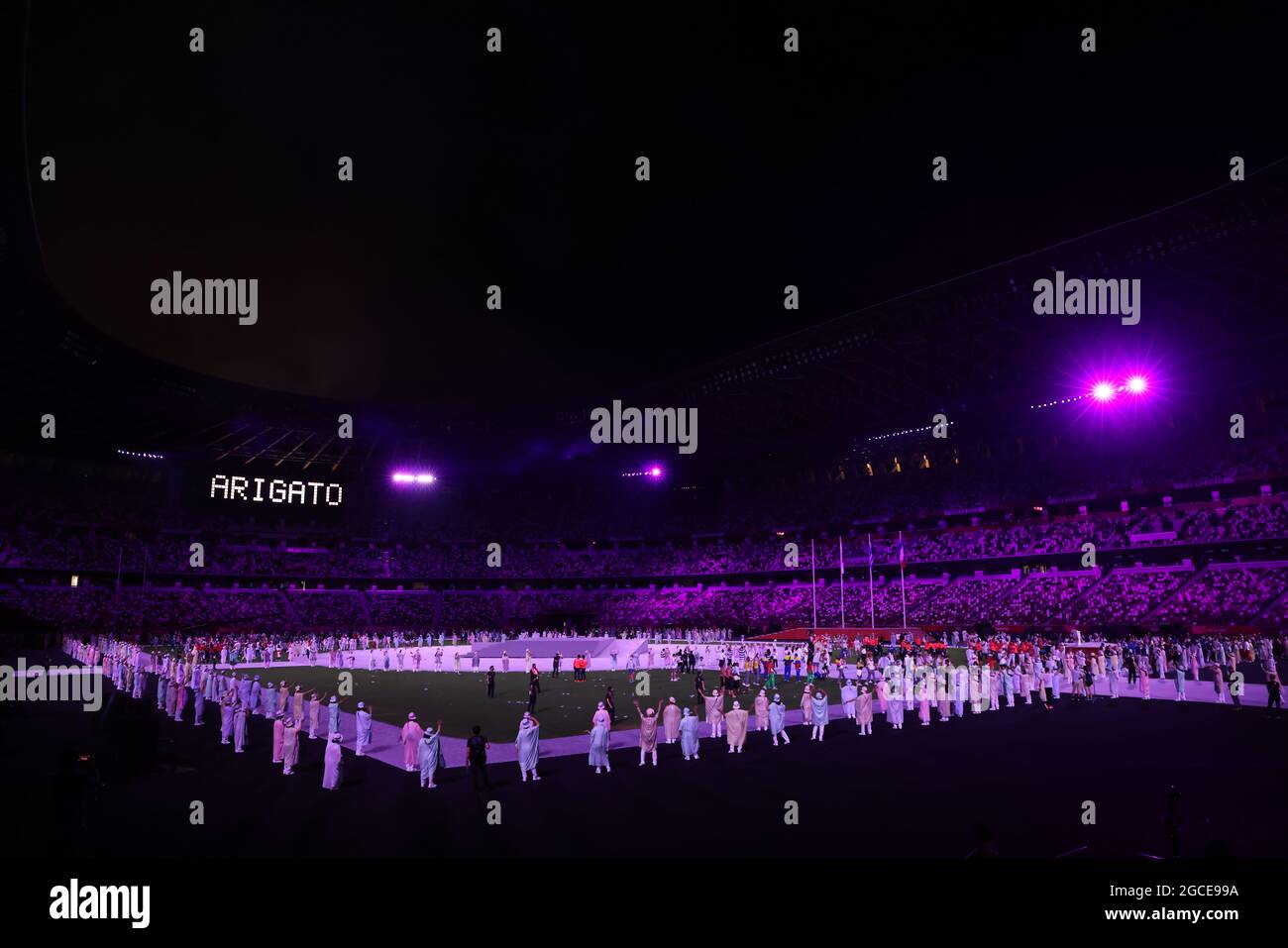 General view, AUGUST 8, 2021 : Tokyo 2020 Olympic Games Closing ...