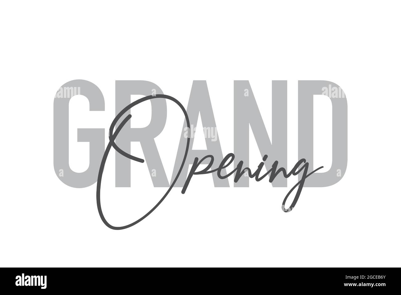 Grand opening sign Cut Out Stock Images & Pictures - Alamy