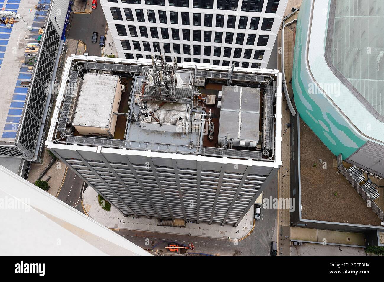 One of many views across Leeds City Centre from the top of Yorkshire's ...