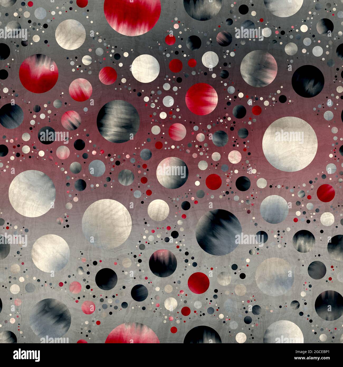 Seamless abstract circle geo pattern for surface print Stock Photo - Alamy