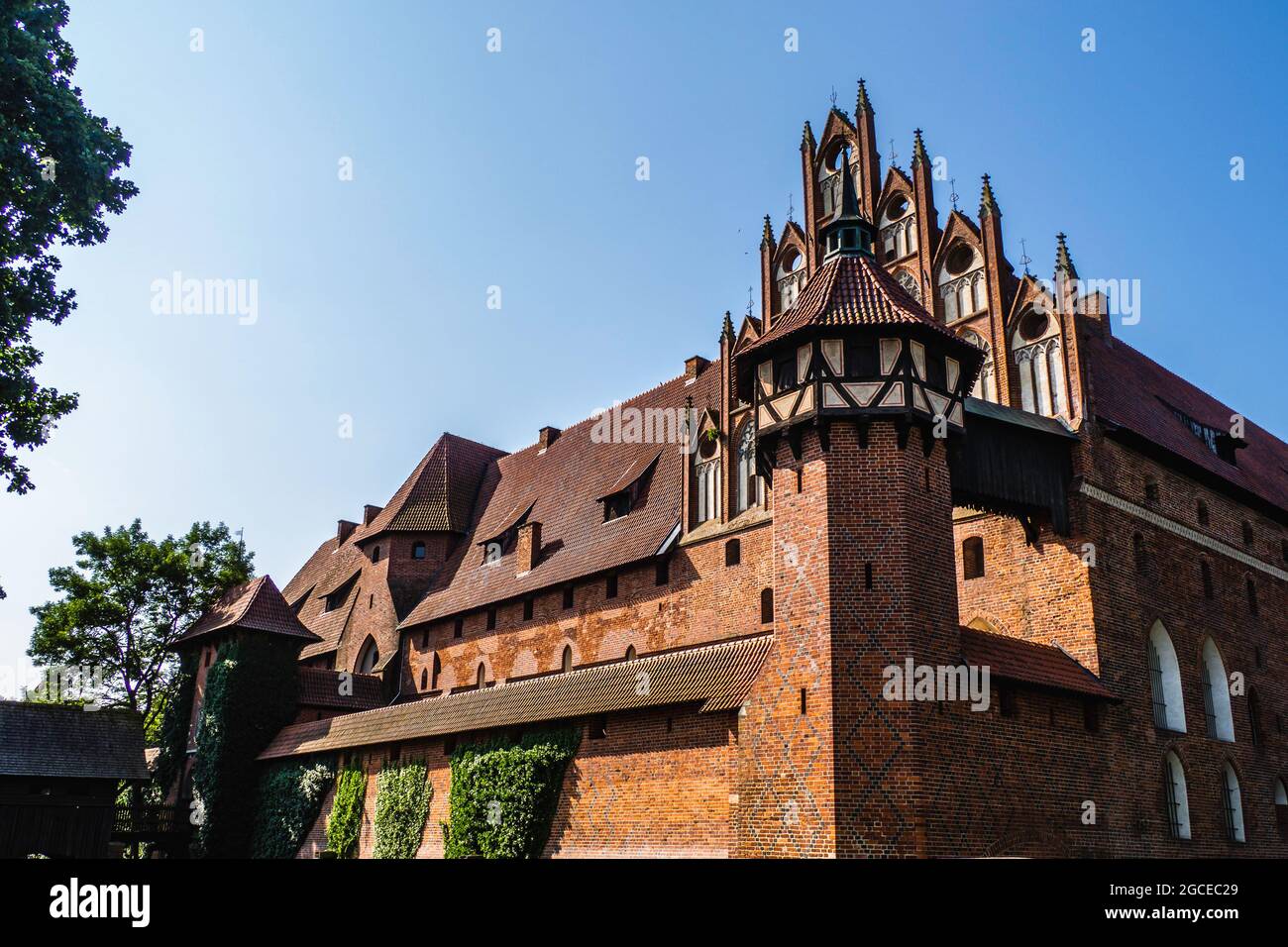 Impressive Medieval Gothic Castle Complex - Malbork Castle, Poland ...