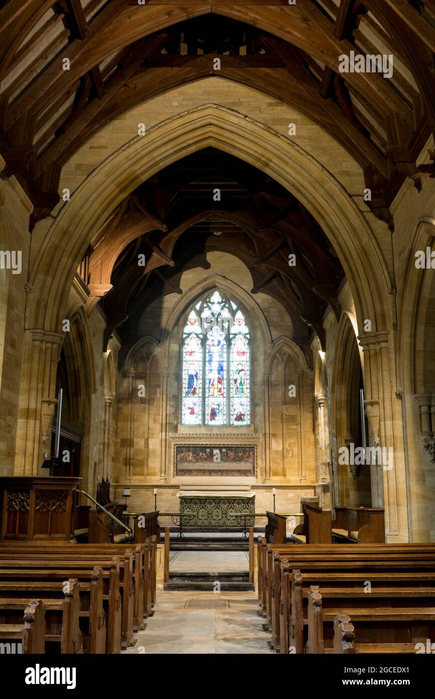 St nicholas church inside view hi-res stock photography and images - Alamy