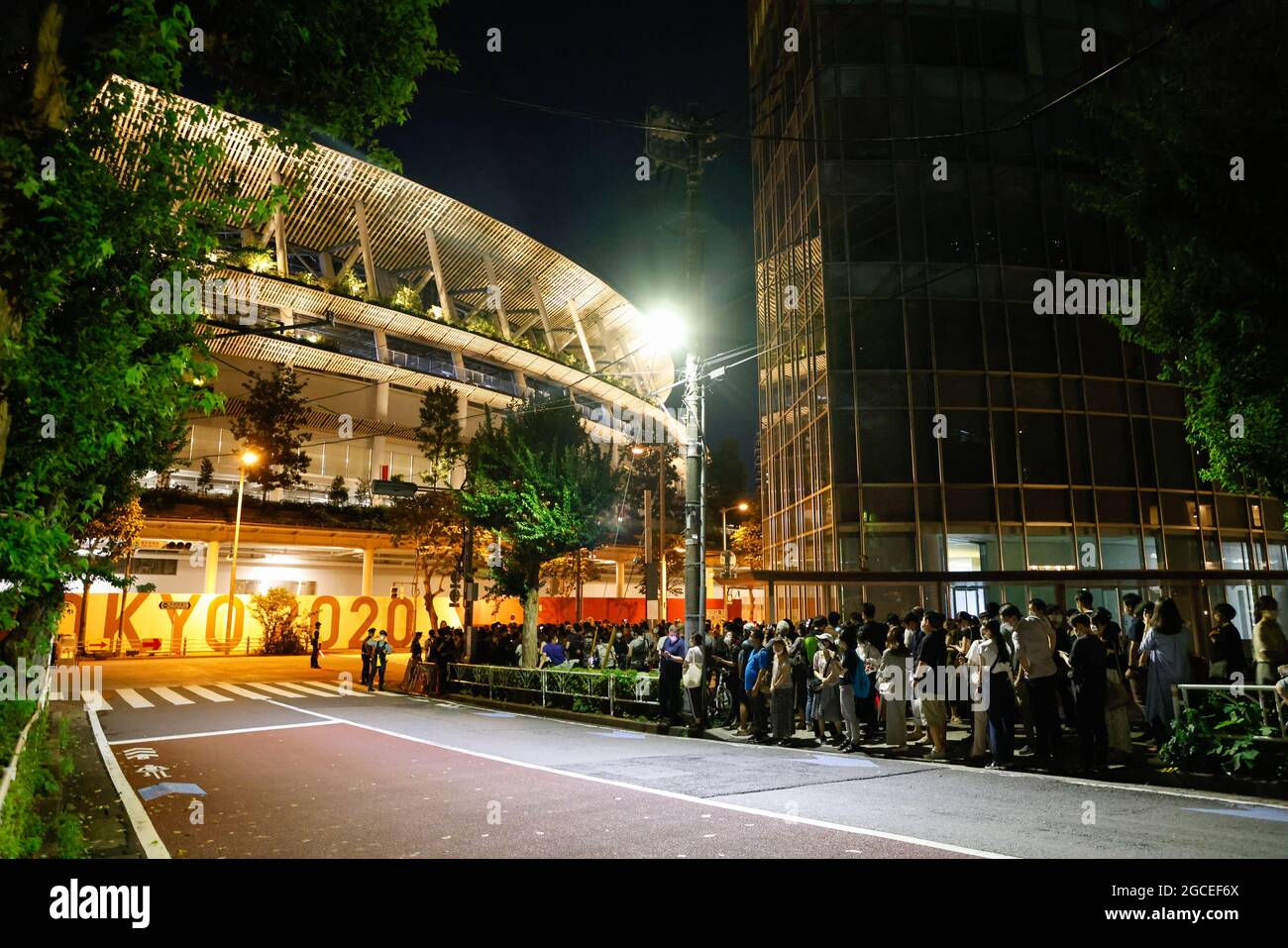 General view, AUGUST 8, 2021, Tokyo 2020 Olympic Games Closing Ceremony ...